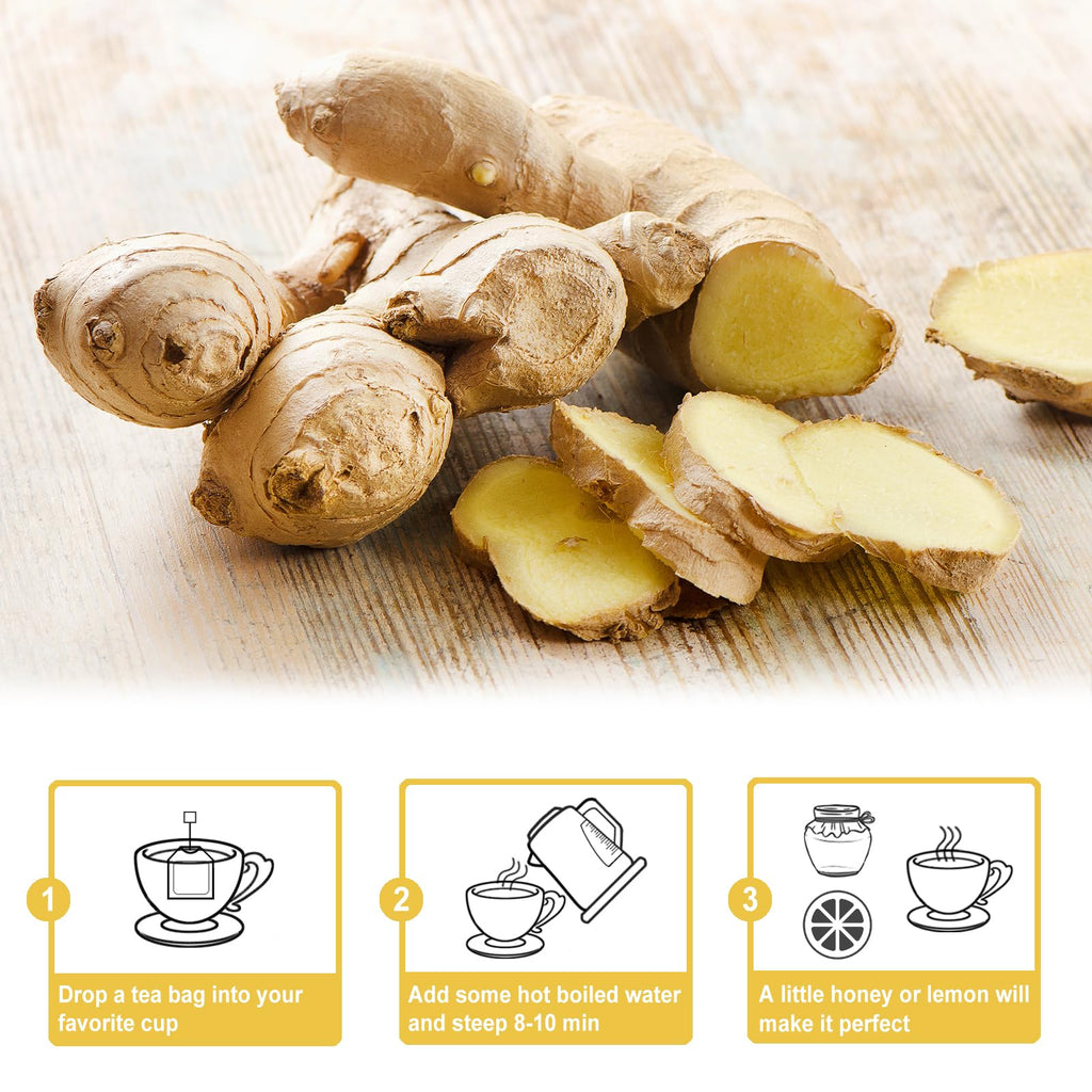 refreshing ginger tea blend