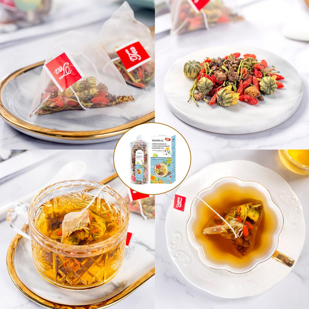 Refreshing ginger tea blend