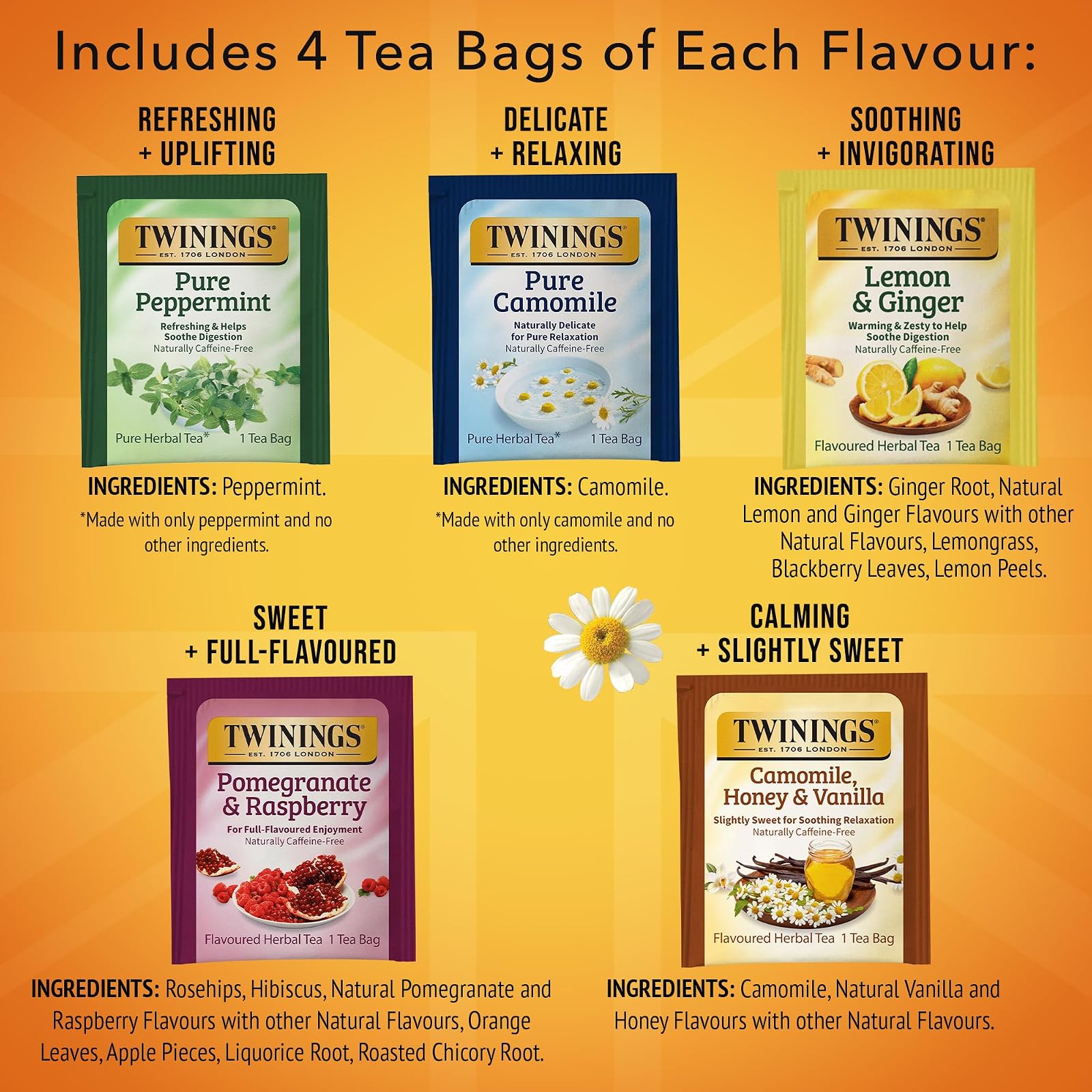 refreshing ginger tea blend