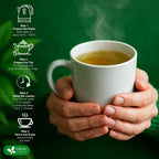 Refreshing ginger tea experience