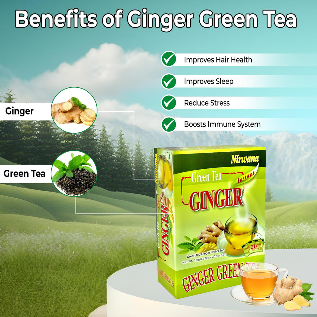 refreshing ginger tea for digestion