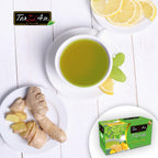 Refreshing ginger tea for energy