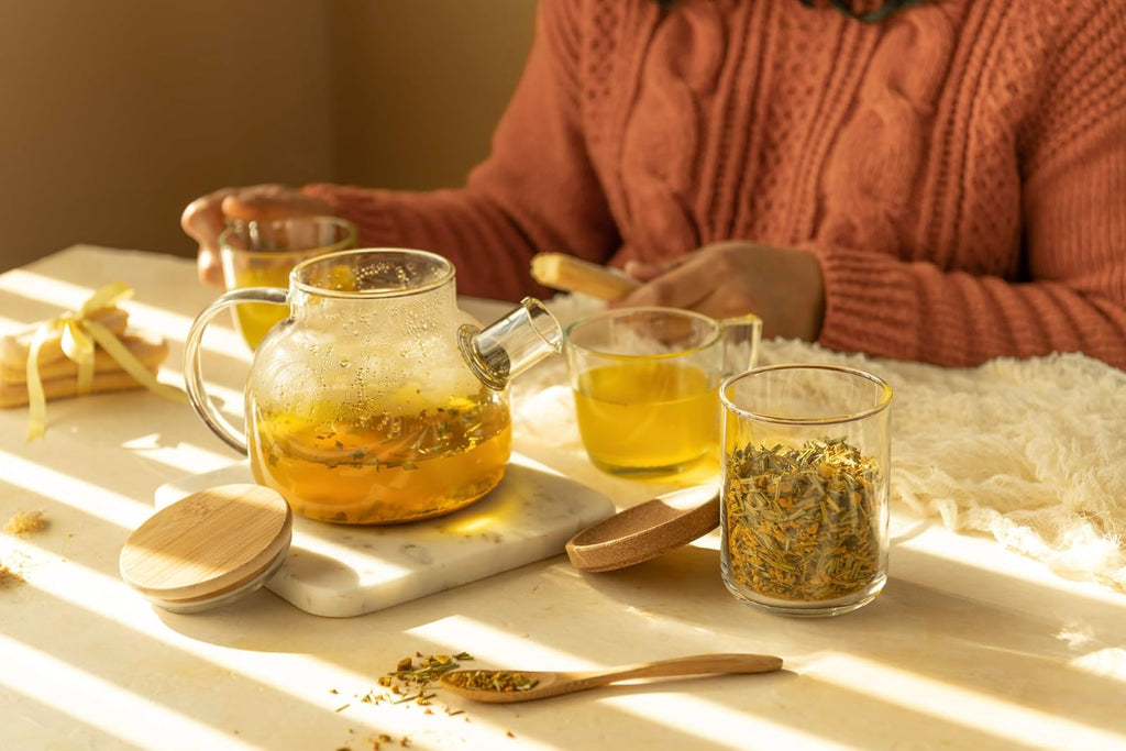 refreshing ginger tea for relaxation