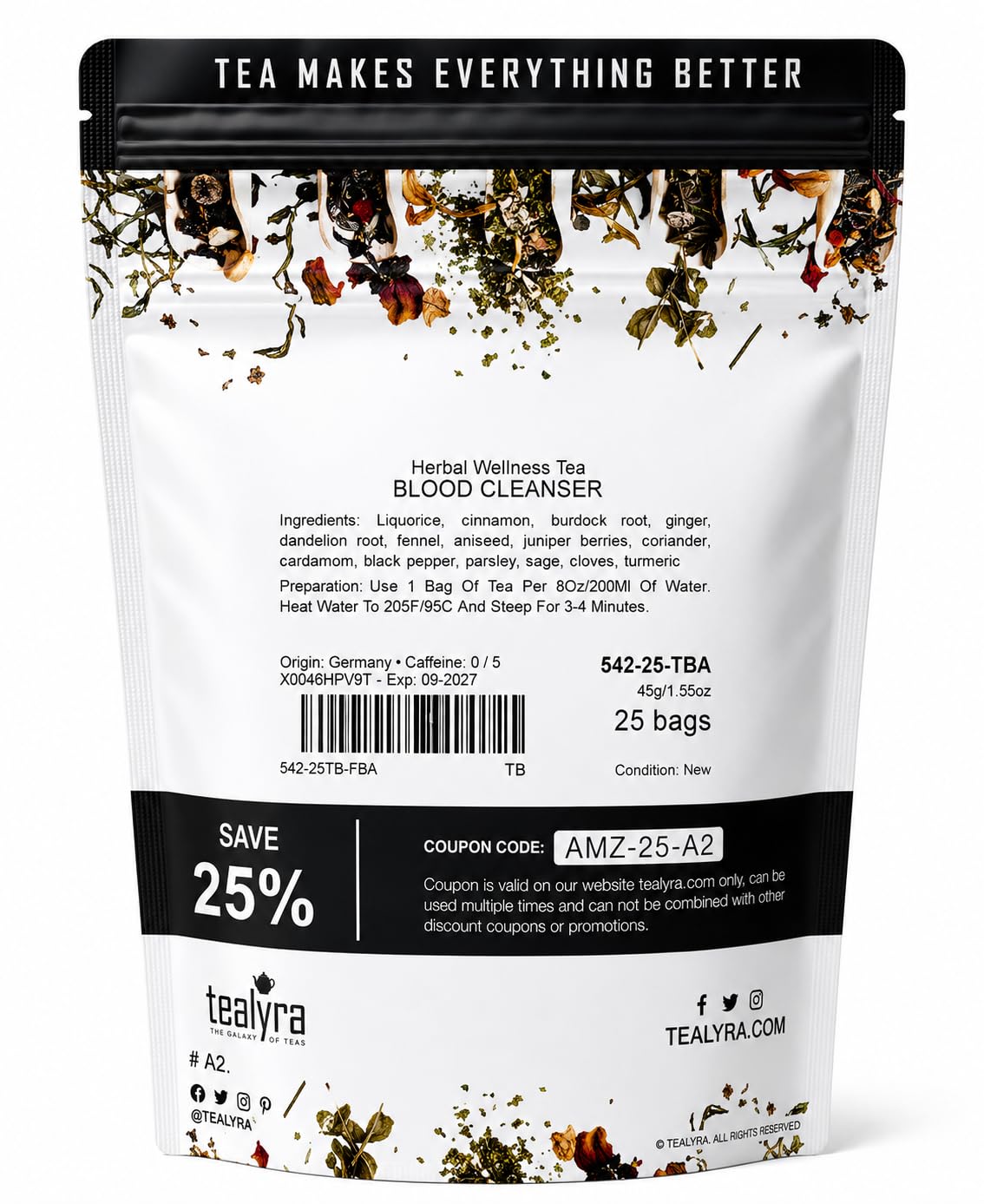 Refreshing ginger tea for wellness