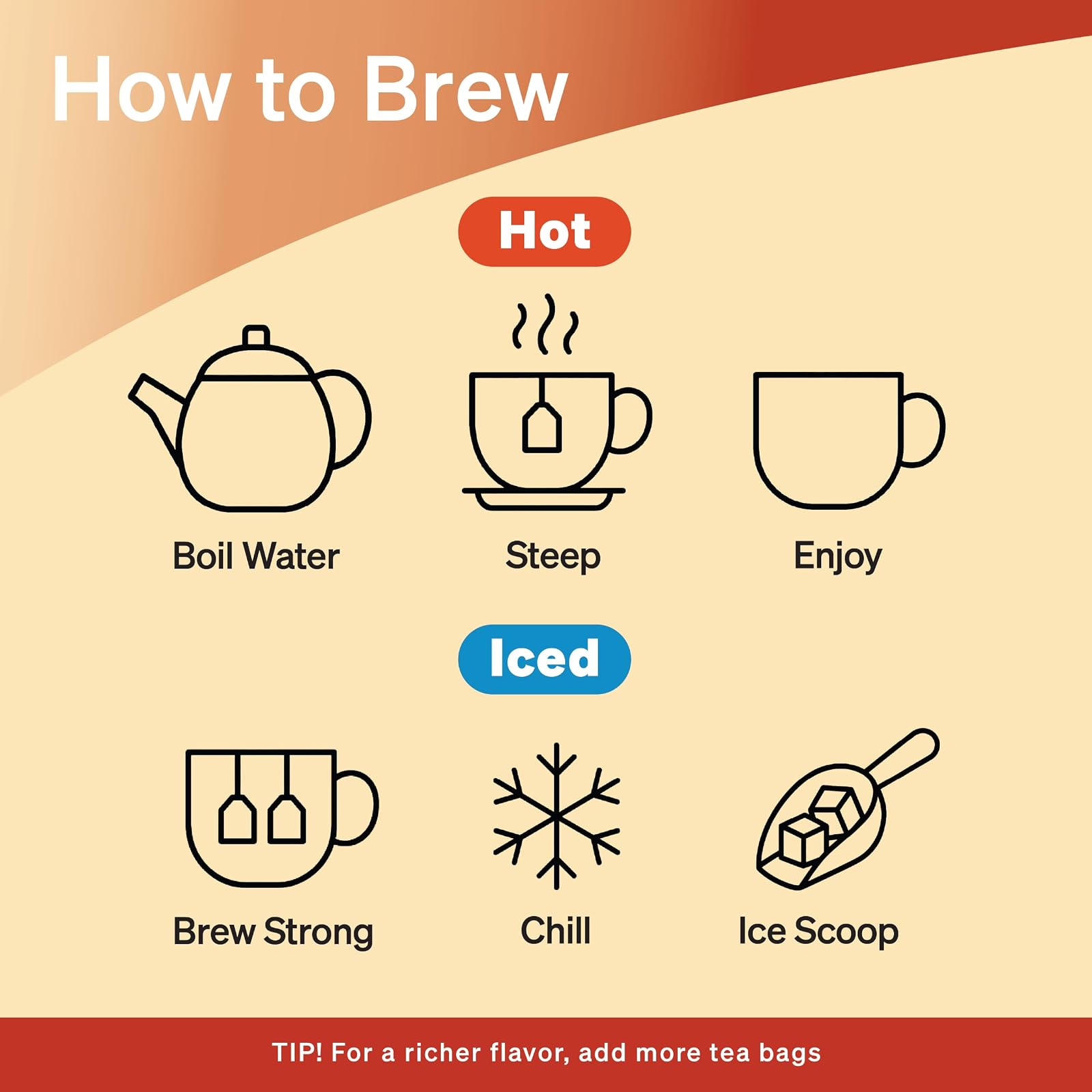 refreshing ginger tea infusion