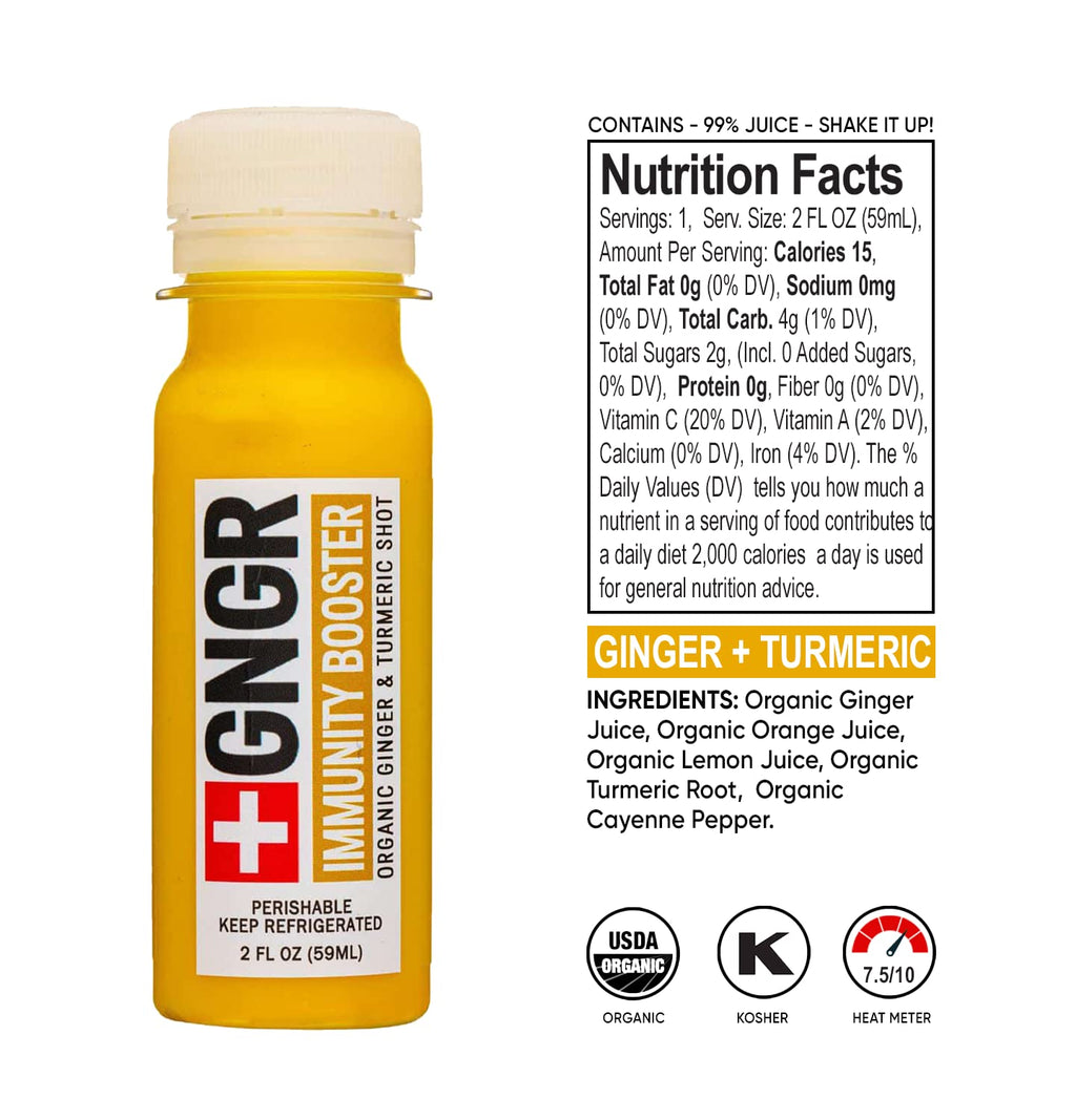 refreshing ginger tea on-the-go