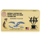 refreshing ginger tea with ginseng