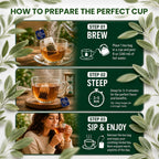 refreshing ginger tea with sage