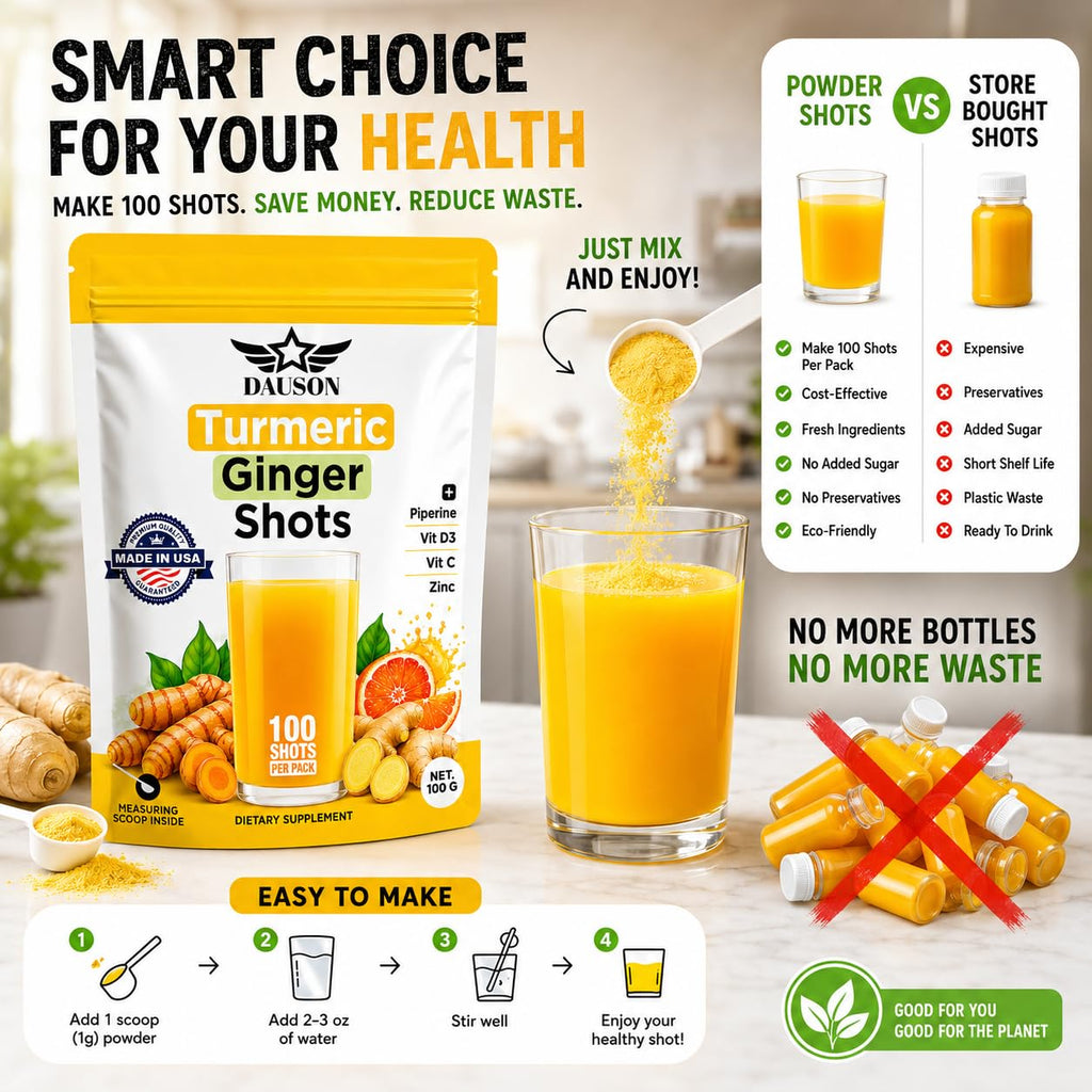 refreshing ginger turmeric shot benefits