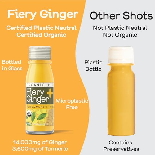 refreshing ginger wellness beverage