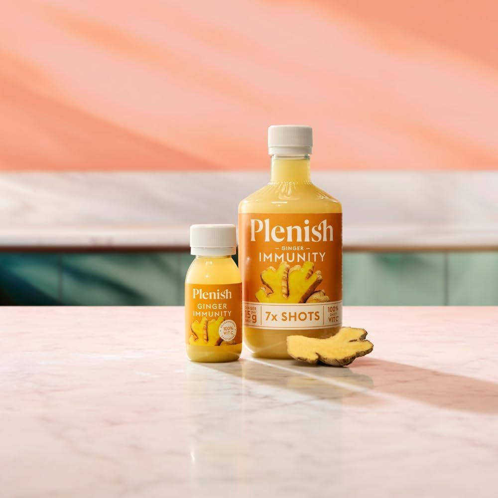 refreshing ginger wellness shot