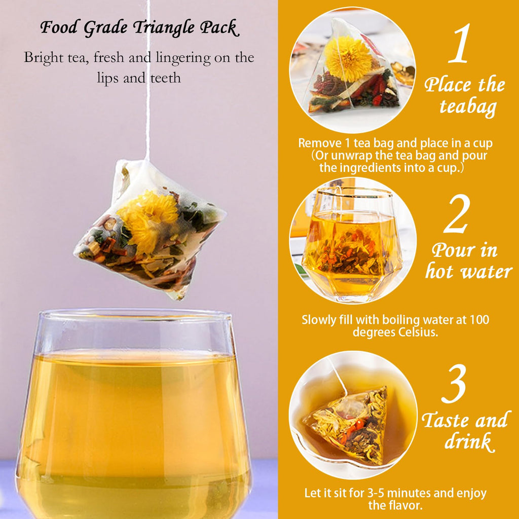 Refreshing goji berry detox tea