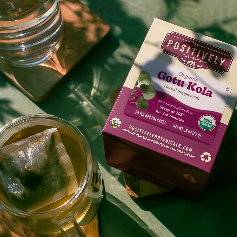 refreshing Gotu Kola tea experience