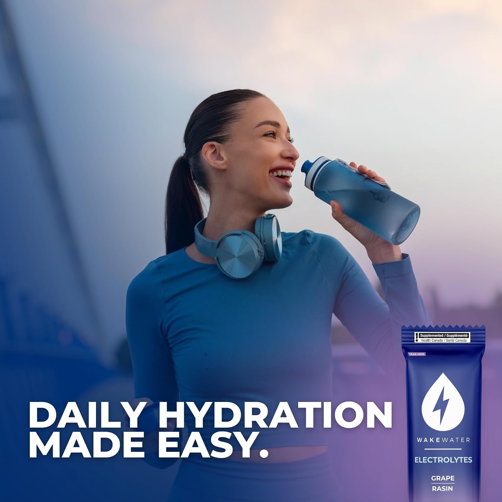 refreshing grape electrolyte drink mix