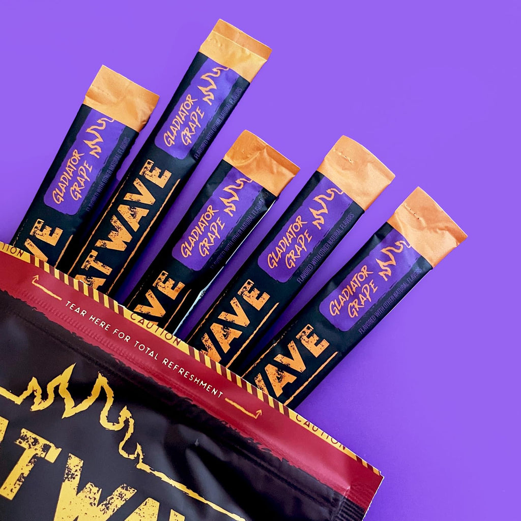 Refreshing grape electrolyte drink mix