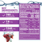 refreshing grape flavour electrolyte drink
