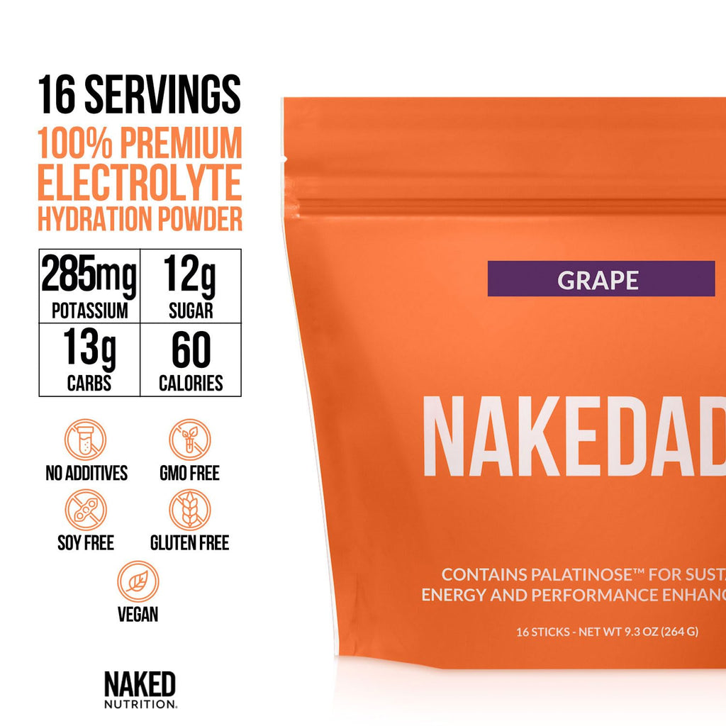 refreshing grape flavour electrolyte mix