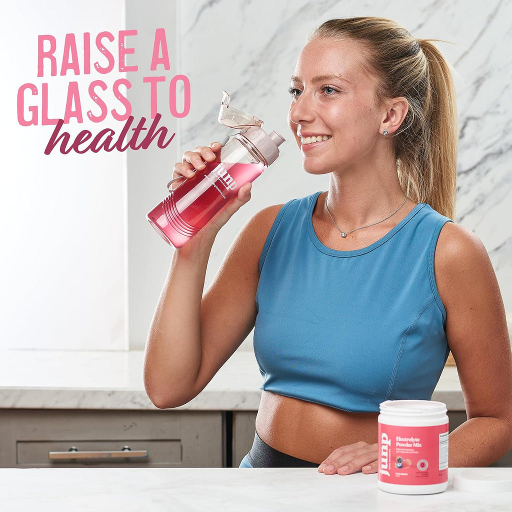 Refreshing grape flavour electrolyte powder