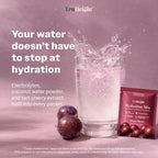 refreshing grape flavour hydration