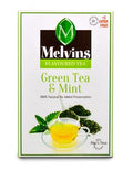 refreshing green tea and mint blend