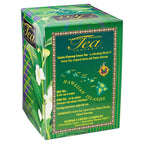 refreshing green tea bags with ginseng