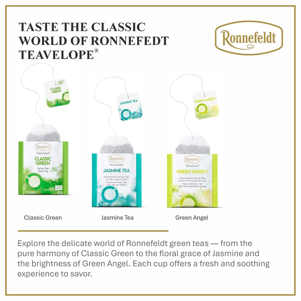 refreshing green tea bags