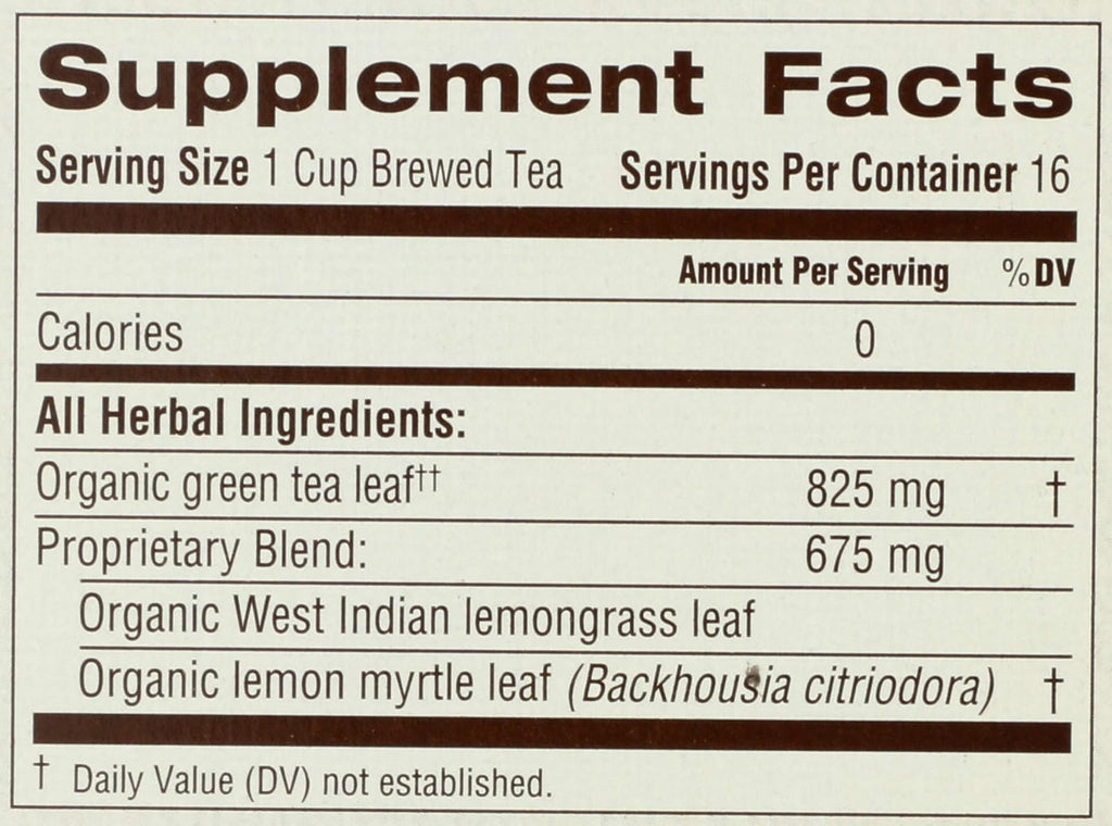 refreshing green tea bags