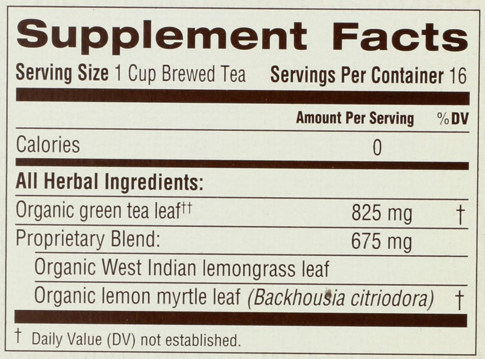 refreshing green tea bags