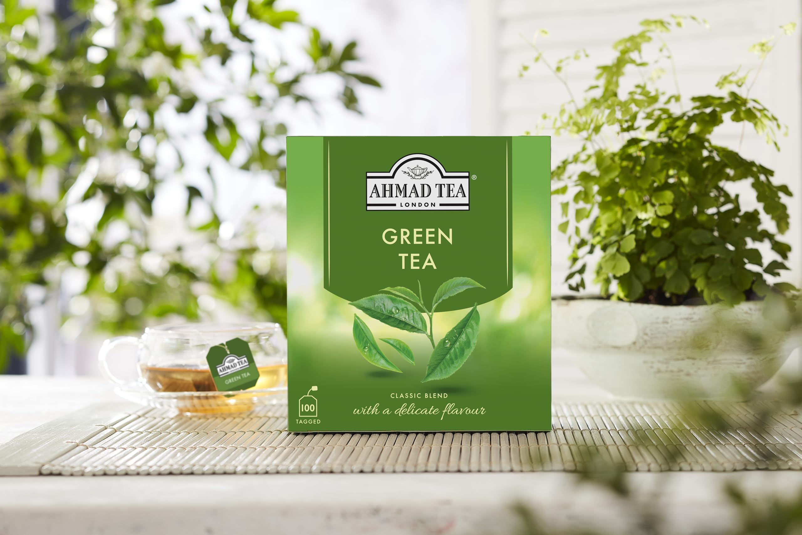 refreshing green tea beverage option
