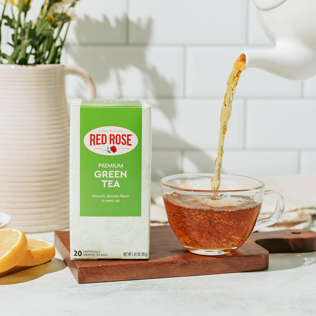 refreshing green tea beverage