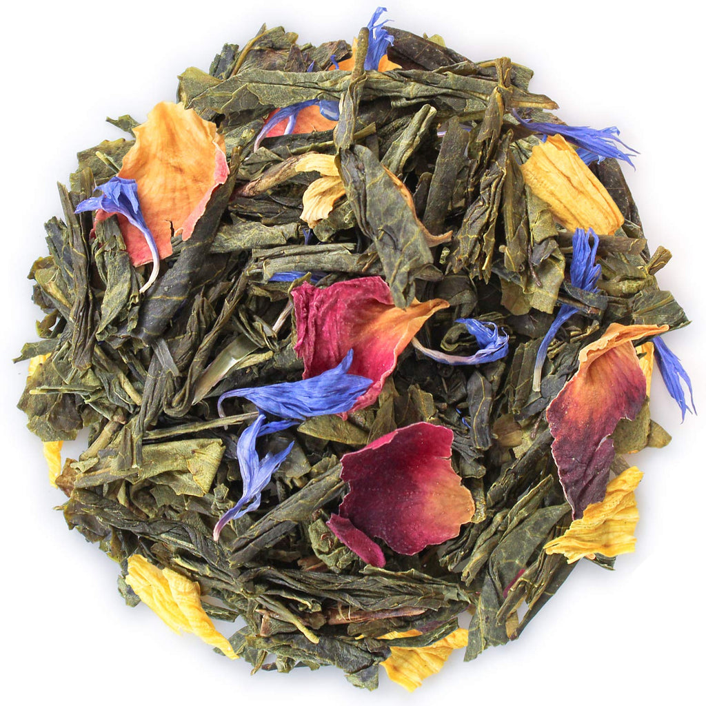 refreshing green tea blend canister