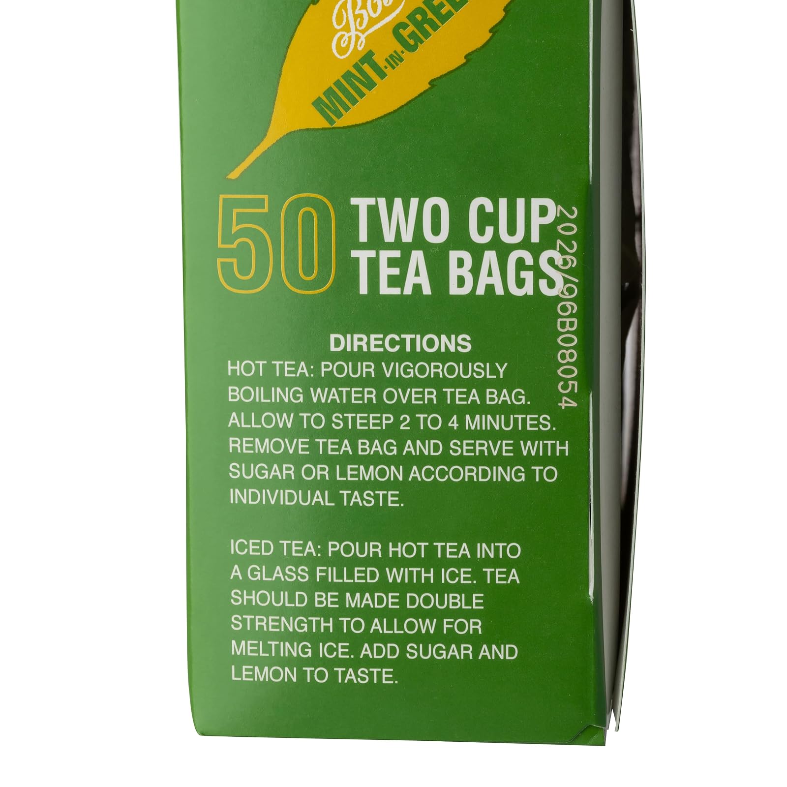 Refreshing green tea extract blend