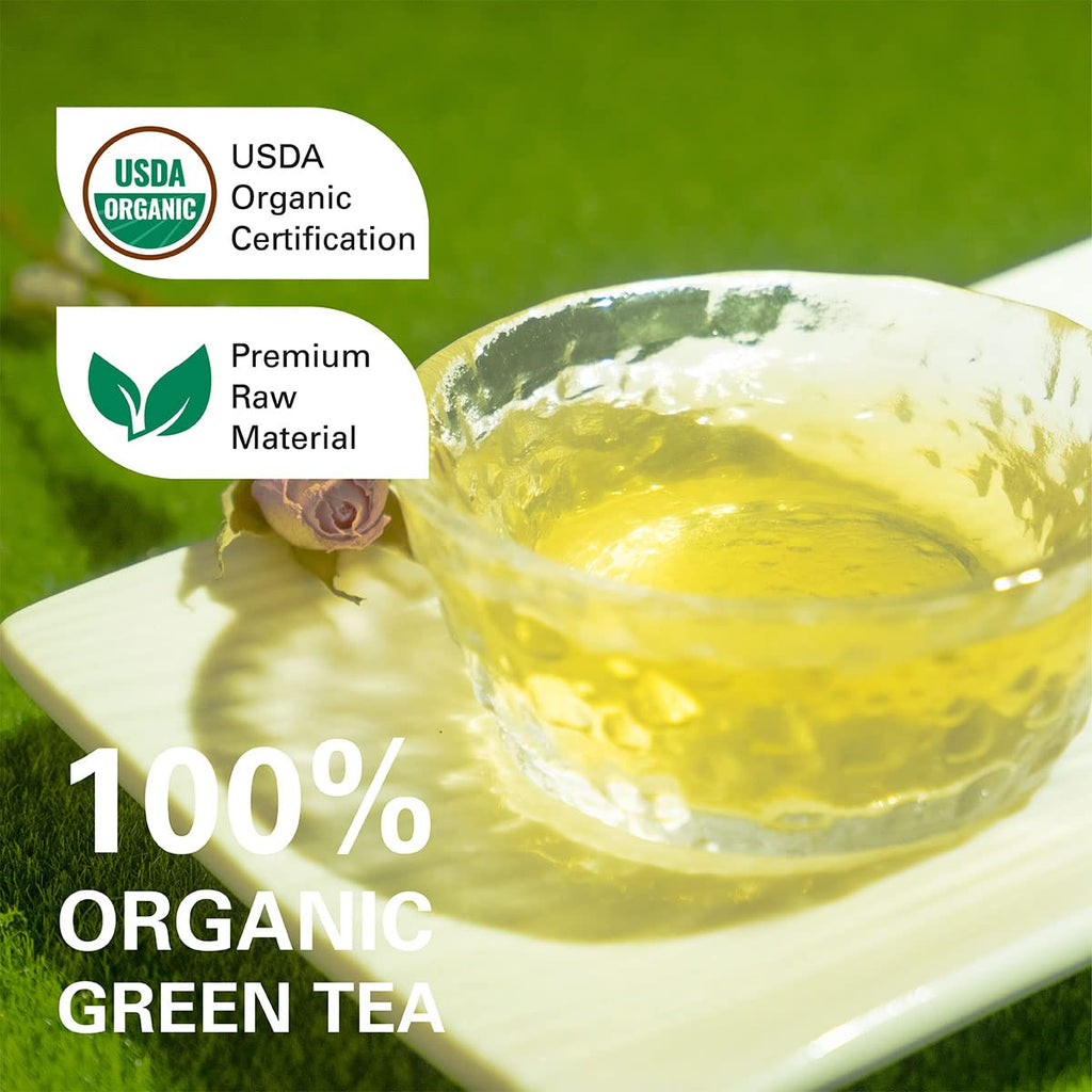 refreshing green tea for energy