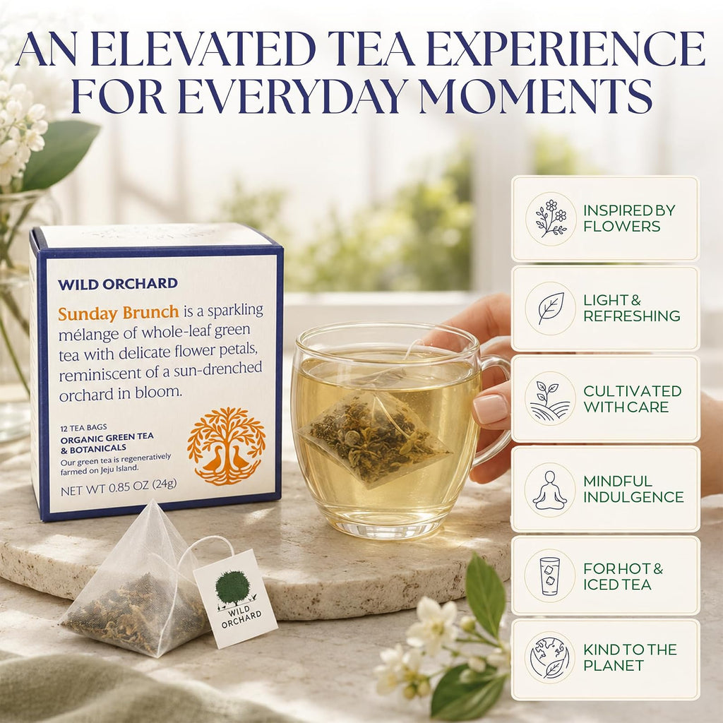 refreshing green tea for mornings