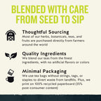 refreshing green tea infusion