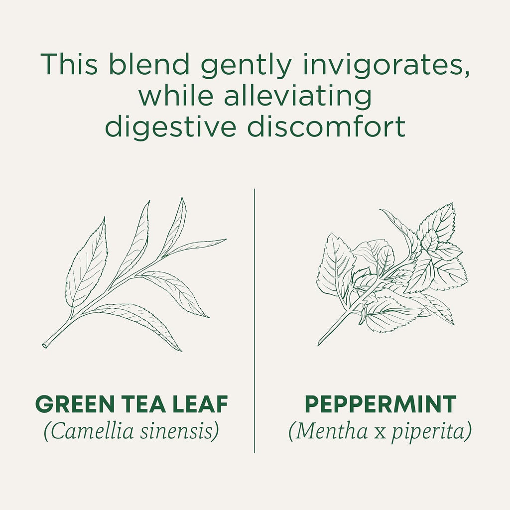 refreshing green tea peppermint blend