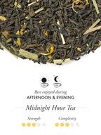 refreshing green tea with spearmint