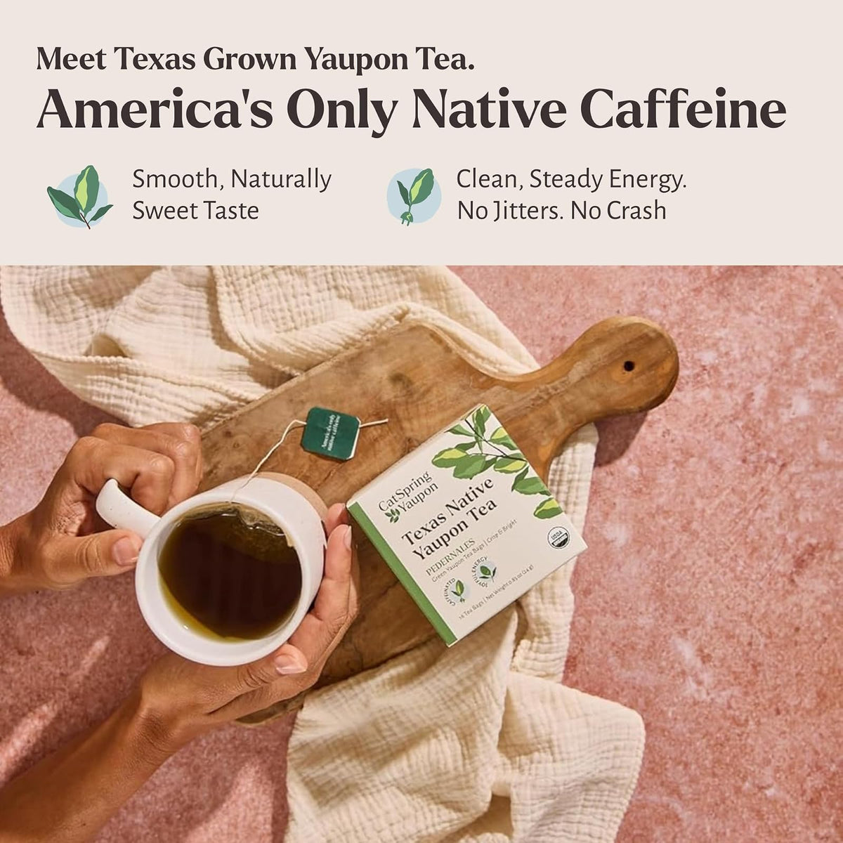 refreshing green yaupon tea for wellness