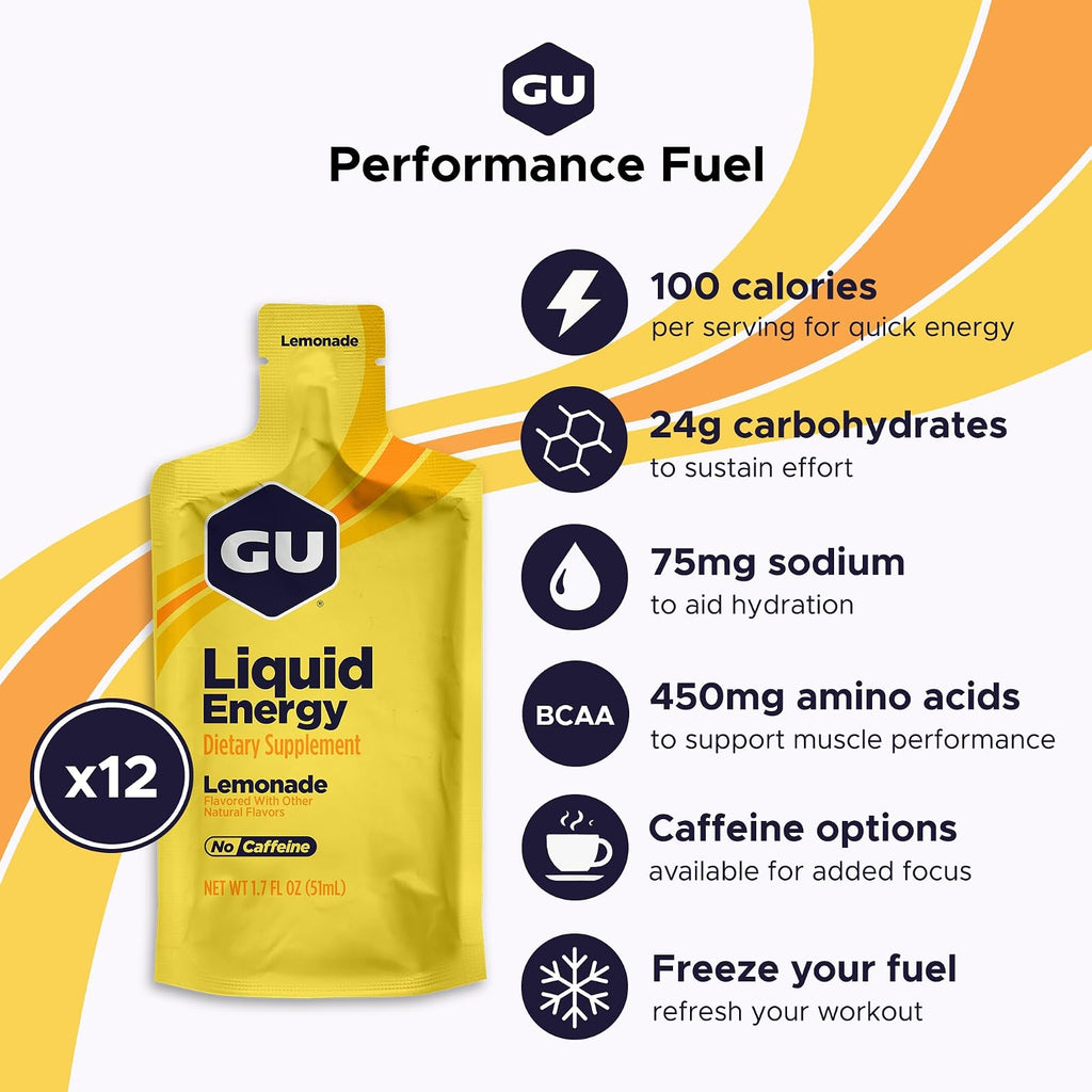 refreshing GU Energy endurance drink