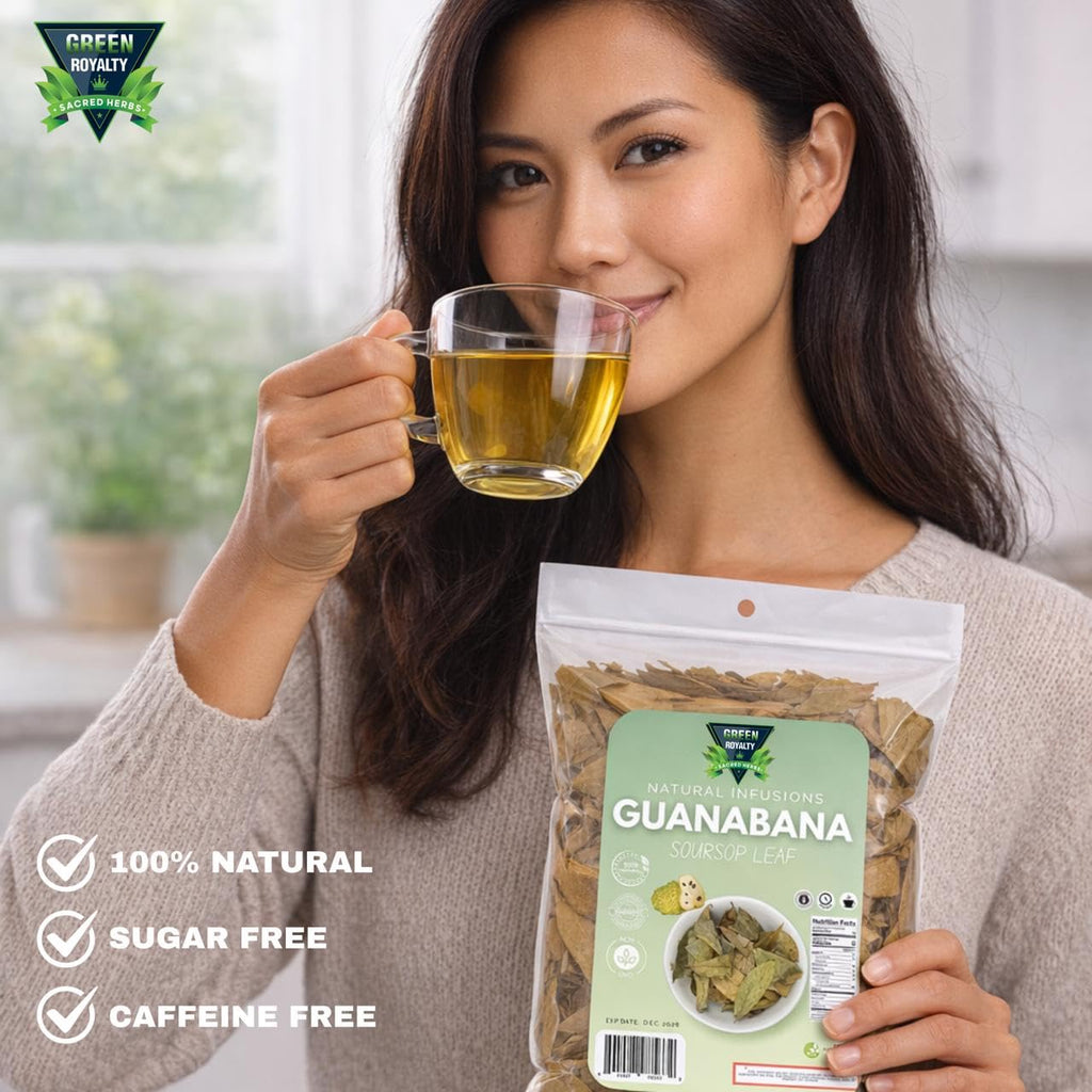 refreshing guanabana herbal infusion