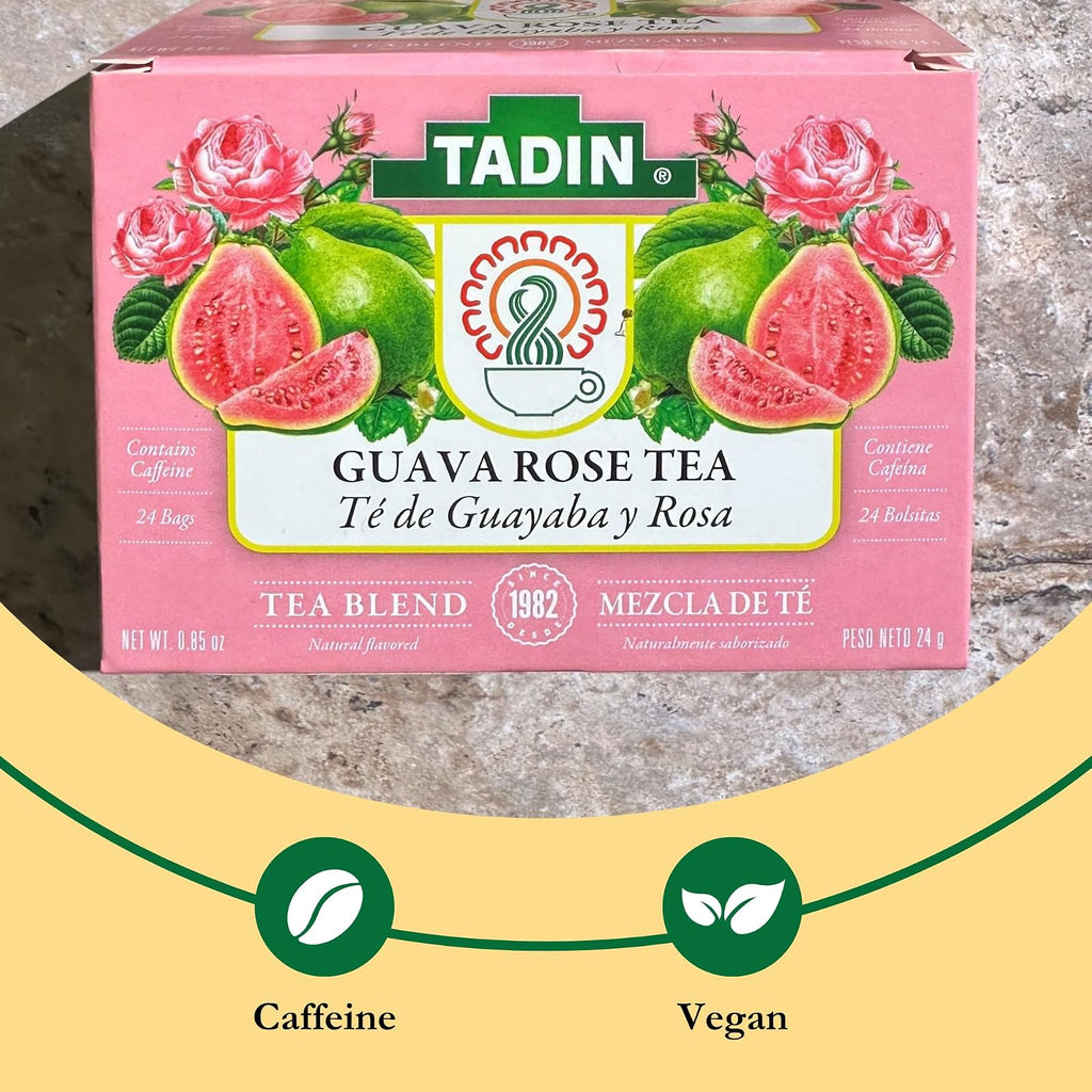 refreshing guava rose infusion