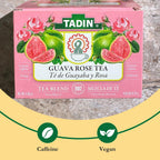 refreshing guava rose infusion