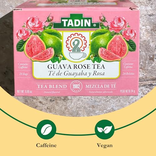 refreshing guava rose tea blend