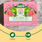 refreshing guava rose tea blend