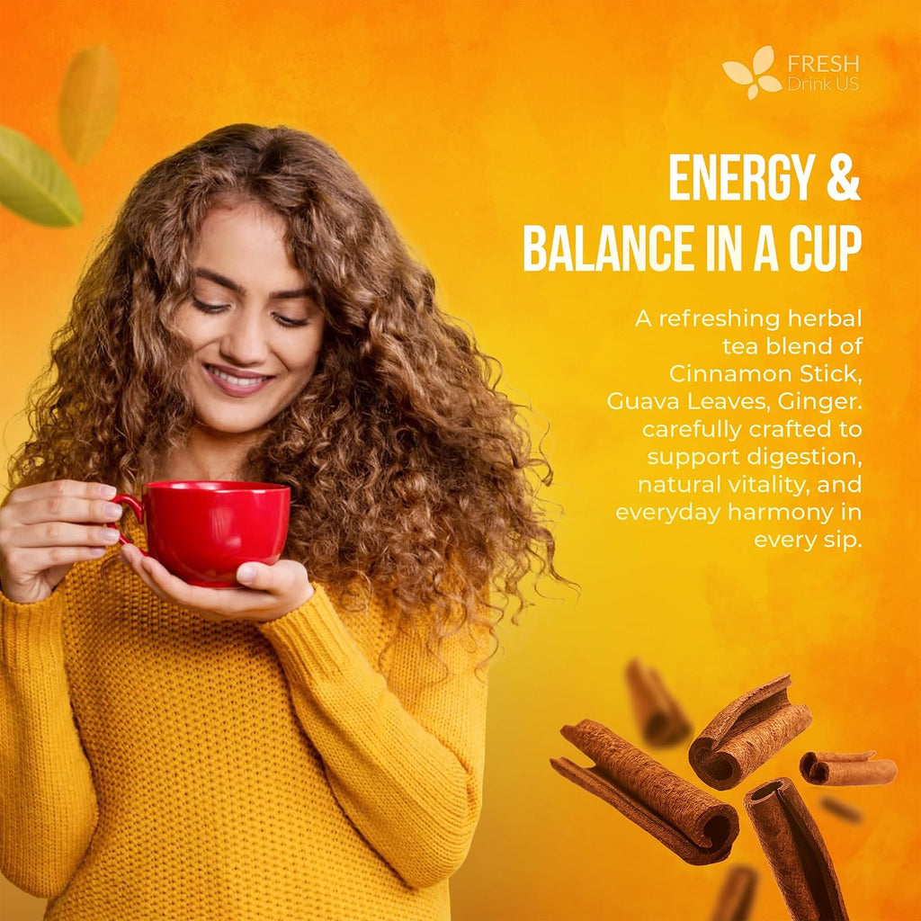 refreshing guava tea for energy