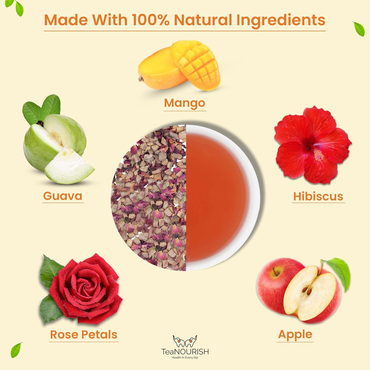 Refreshing guava tea for relaxation