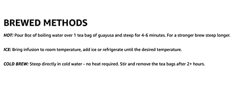 Refreshing Guayusa tea for hydration