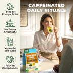 Refreshing gunpowder green tea bags