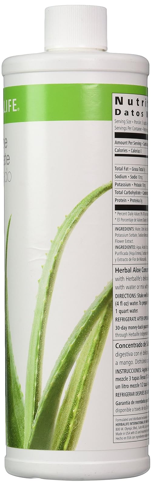 refreshing Herbal Aloe drink for hydration