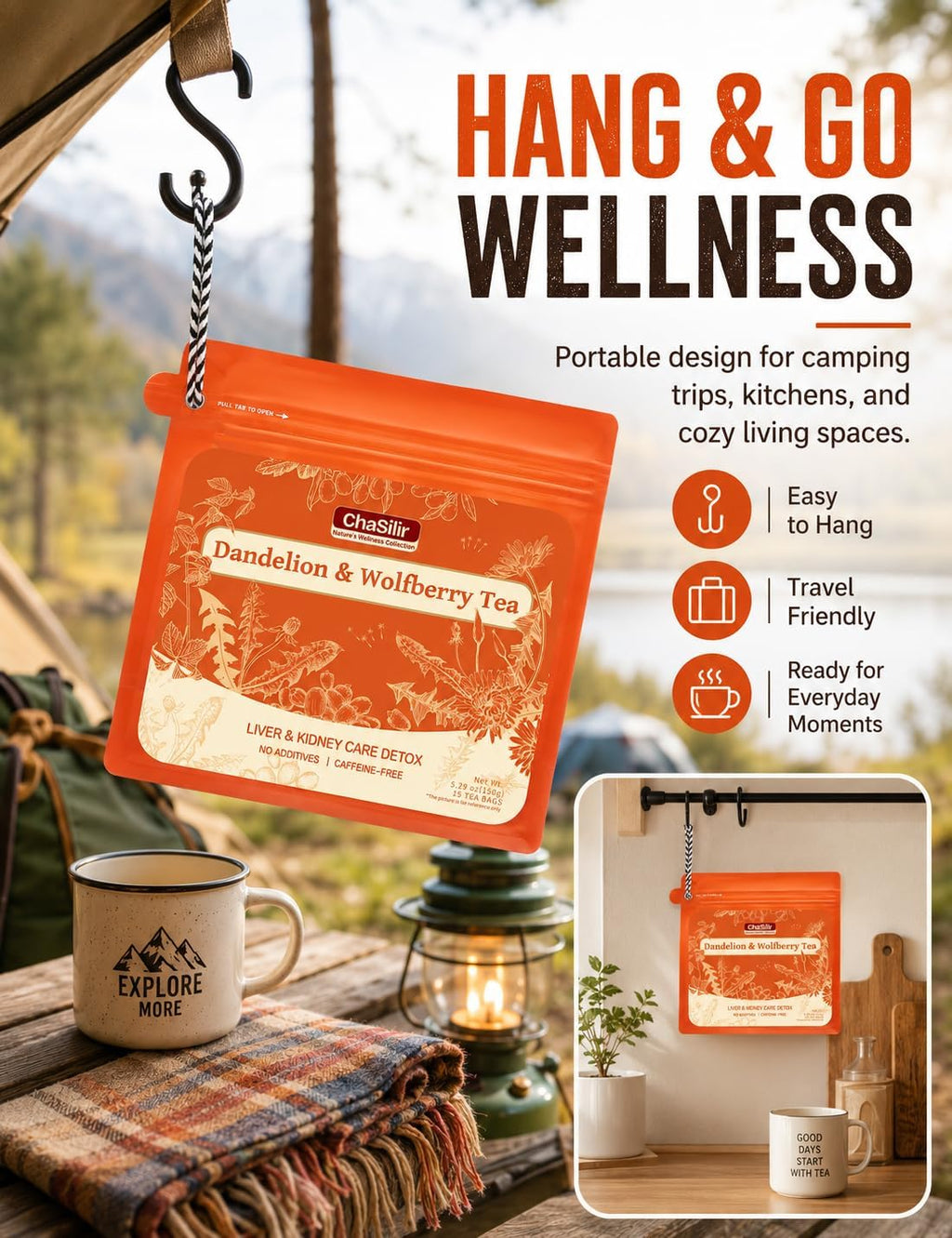 refreshing herbal detox tea blend